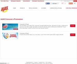 Ajax la Soluzione giusta per ogni superficie - Ajax - Colgate-Palmolive ...