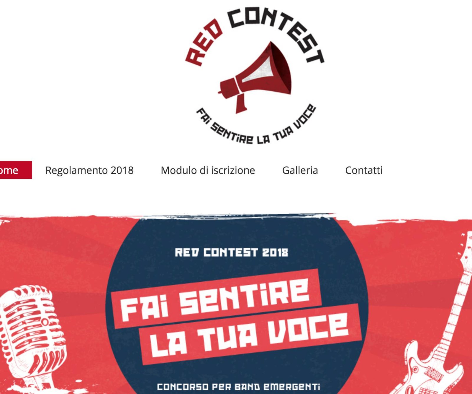 Concorso Musicale per Band Emergenti RED CONTEST 2018 - Premi e Concorsi