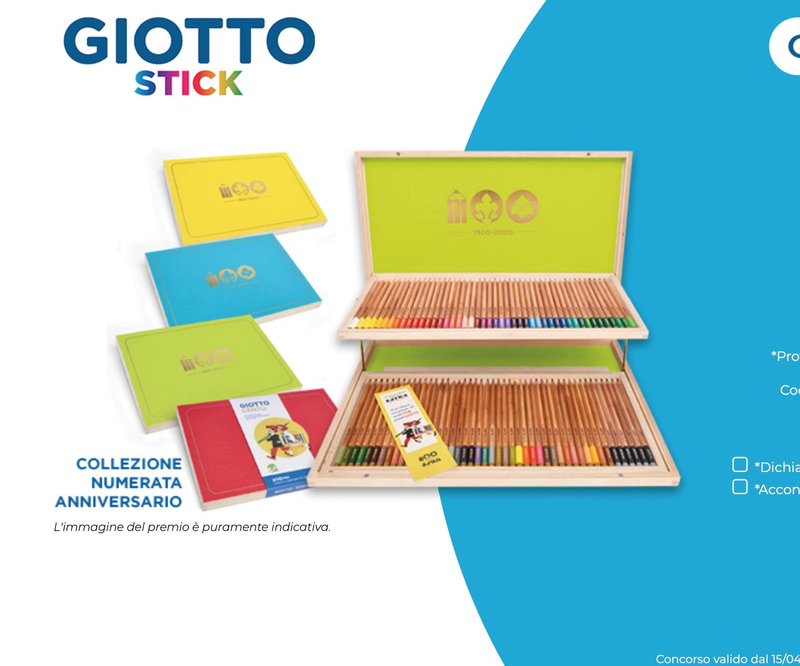 CONCORSO 100 FILA COLLA GIOTTO STICK - Premi e Concorsi