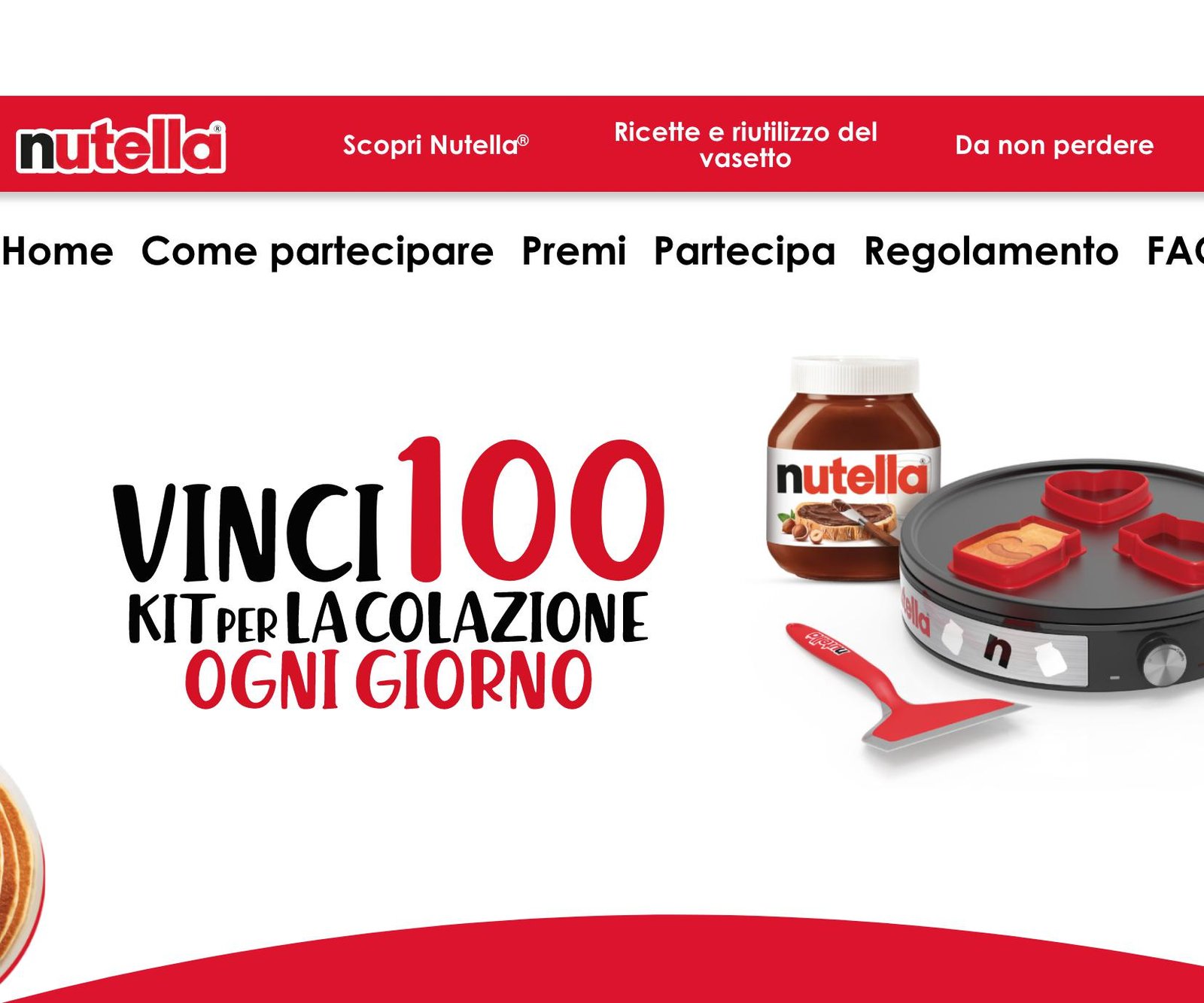 Concorso NUTELLA KIT COLAZIONE 2023 - Premi e Concorsi Concorso NUTELLA KIT COLAZIONE 2023 - Premi e Concorsi