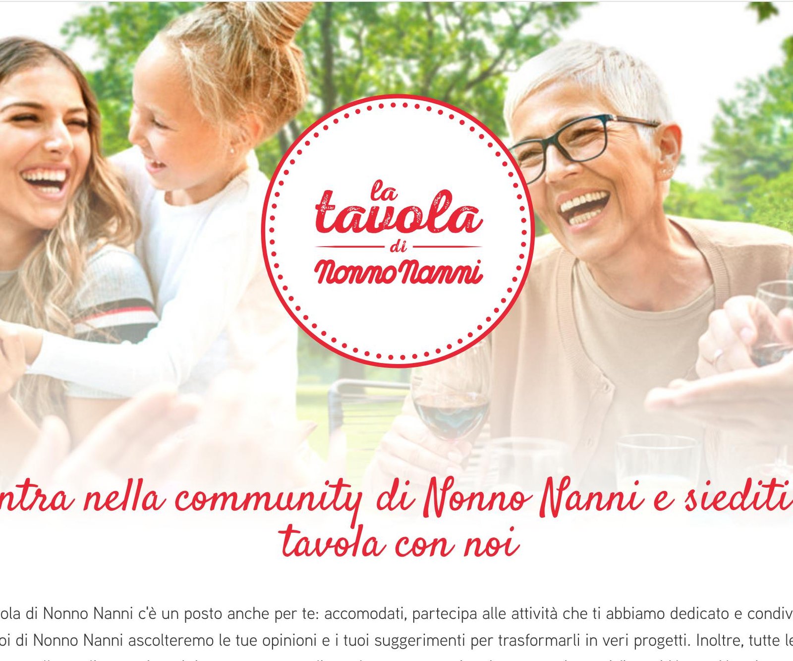 LA TAVOLA DI NONNO NANNI - Premi e Concorsi