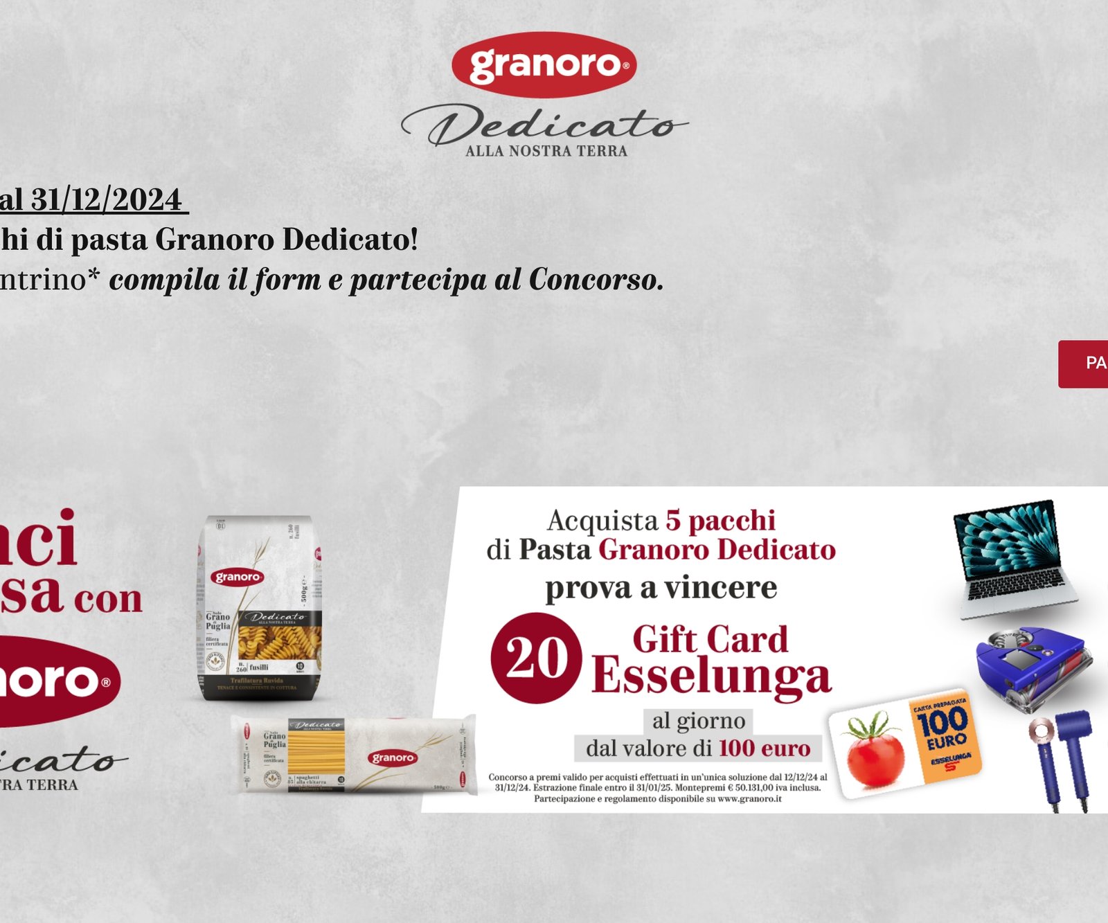 Concorso VINCI LA SPESA CON GRANORO - Premi e Concorsi
