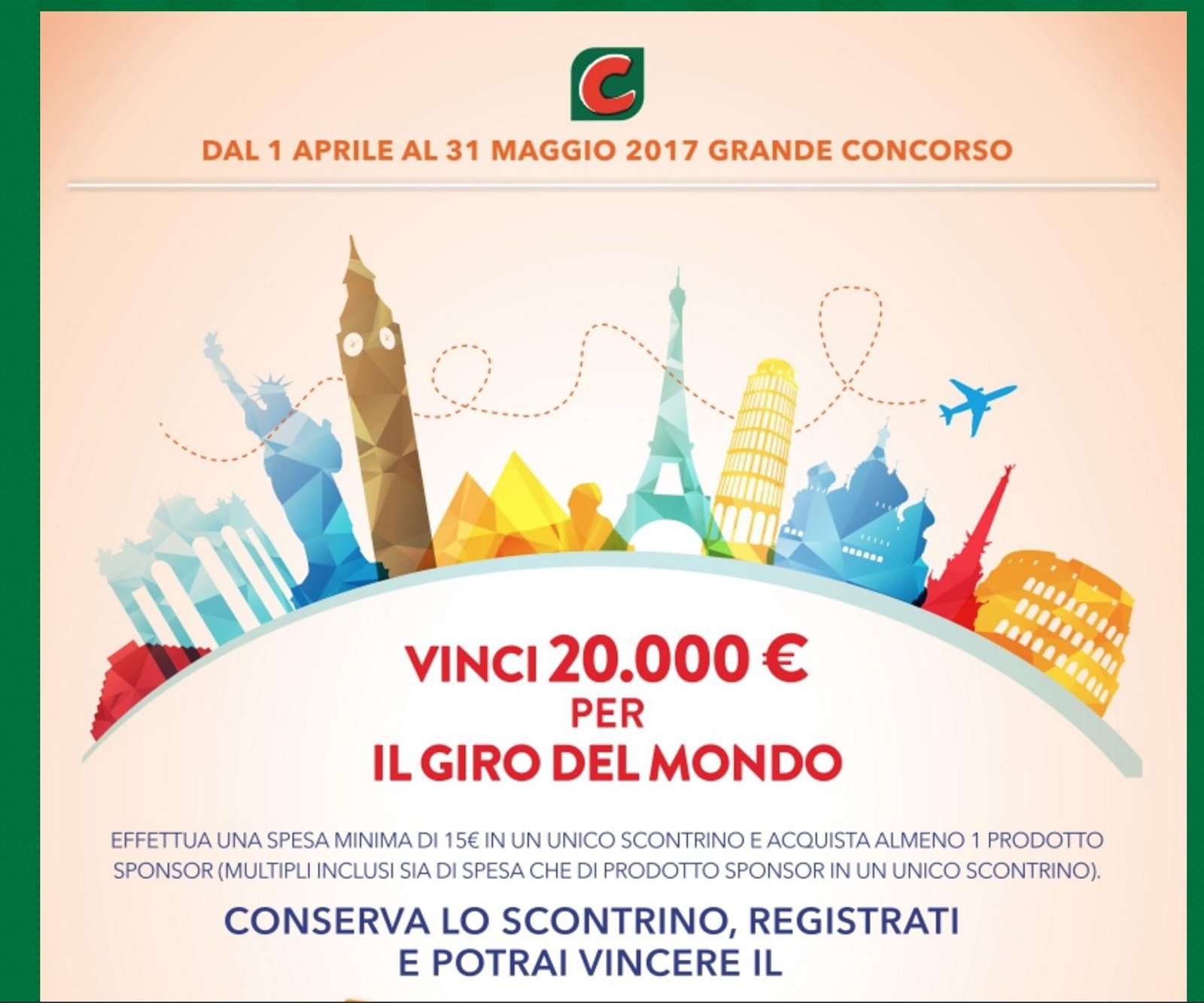 Concorso a Premi CRAI Vinci il giro del mondo - Premi e Concorsi